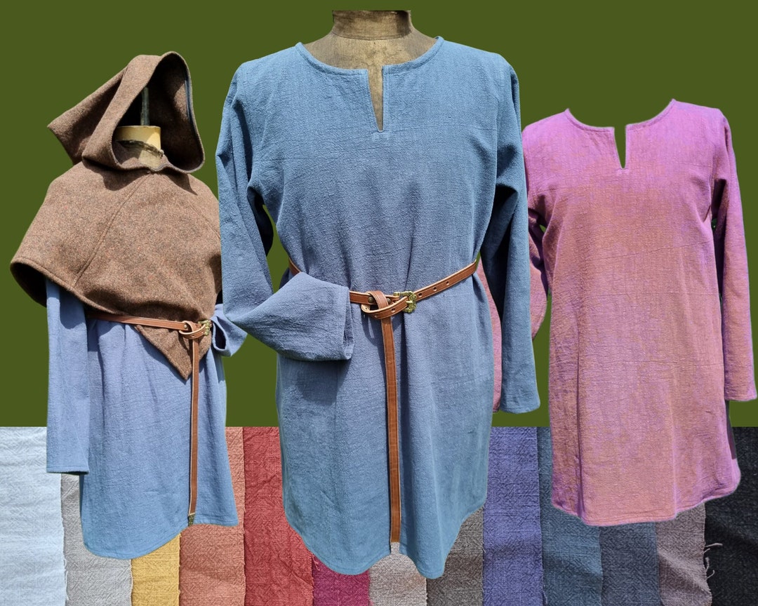 Men's Viking Tunic, Northmen Shirt, Medieval Tunic, Cosplay Costume ...