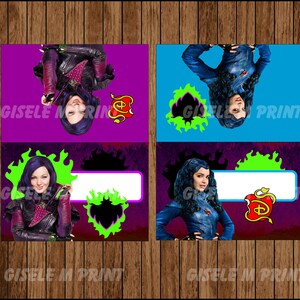 Descendants Food Labels, Printable Descendants Food Tent Cards ...
