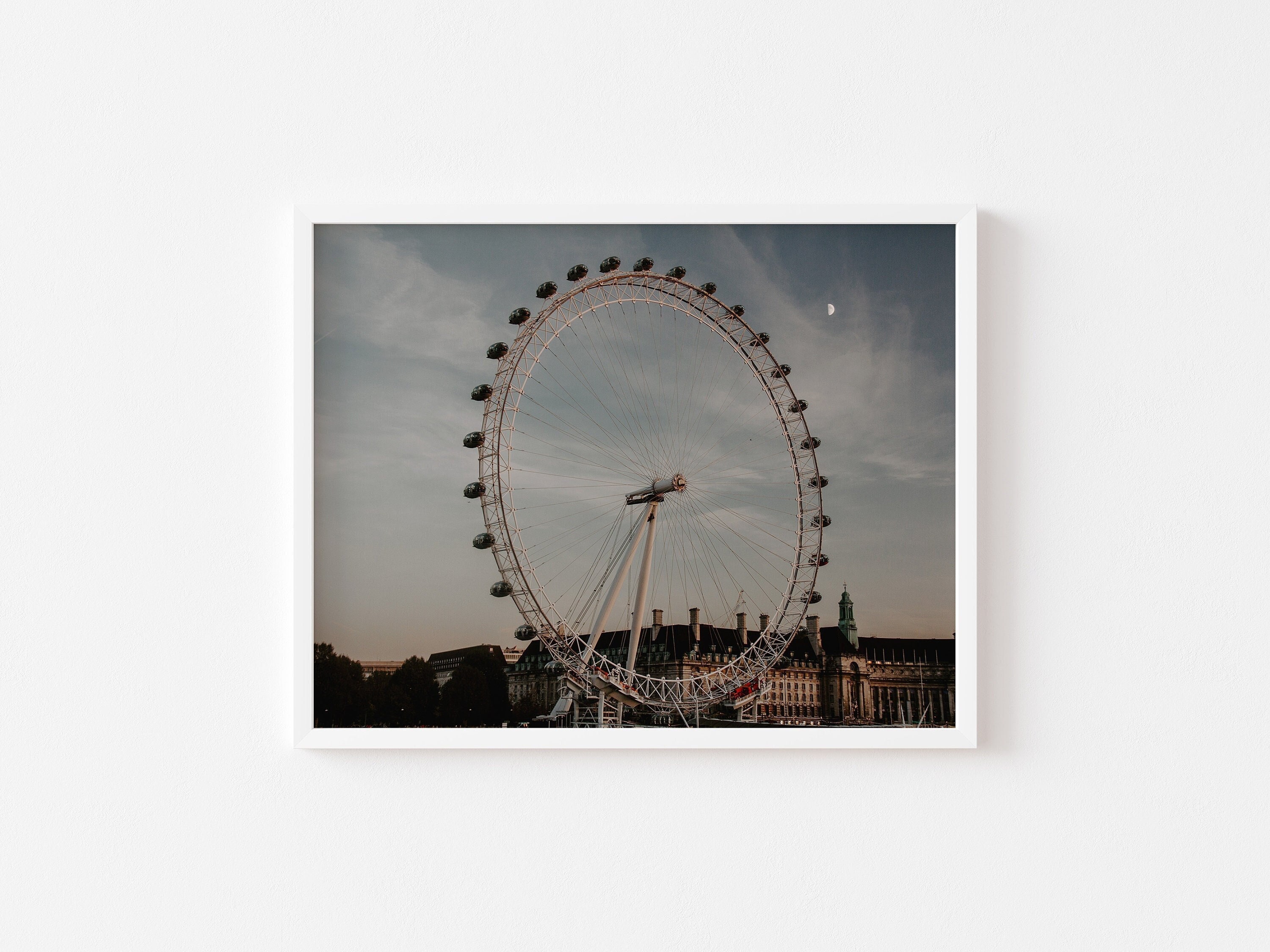 London Eye Print / Wall Art / Fine Art Photography - Etsy