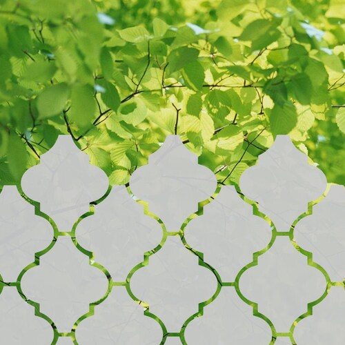 Moroccan Privacy Window Film Etched Glass Film Frosted Decal - Etsy