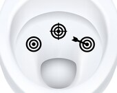 Toilet Targets Aim Bullseye Potty Training Practice 3 Piece Collection ...