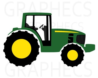 Farm Tractor Birthday SVG, EPS, PNG, Dxf for Cricut, Silhouette Studio ...