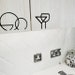 Kitchen Cabinet Decal Logo Vinyl Stickers Modern Cupboard Drawers Home ...