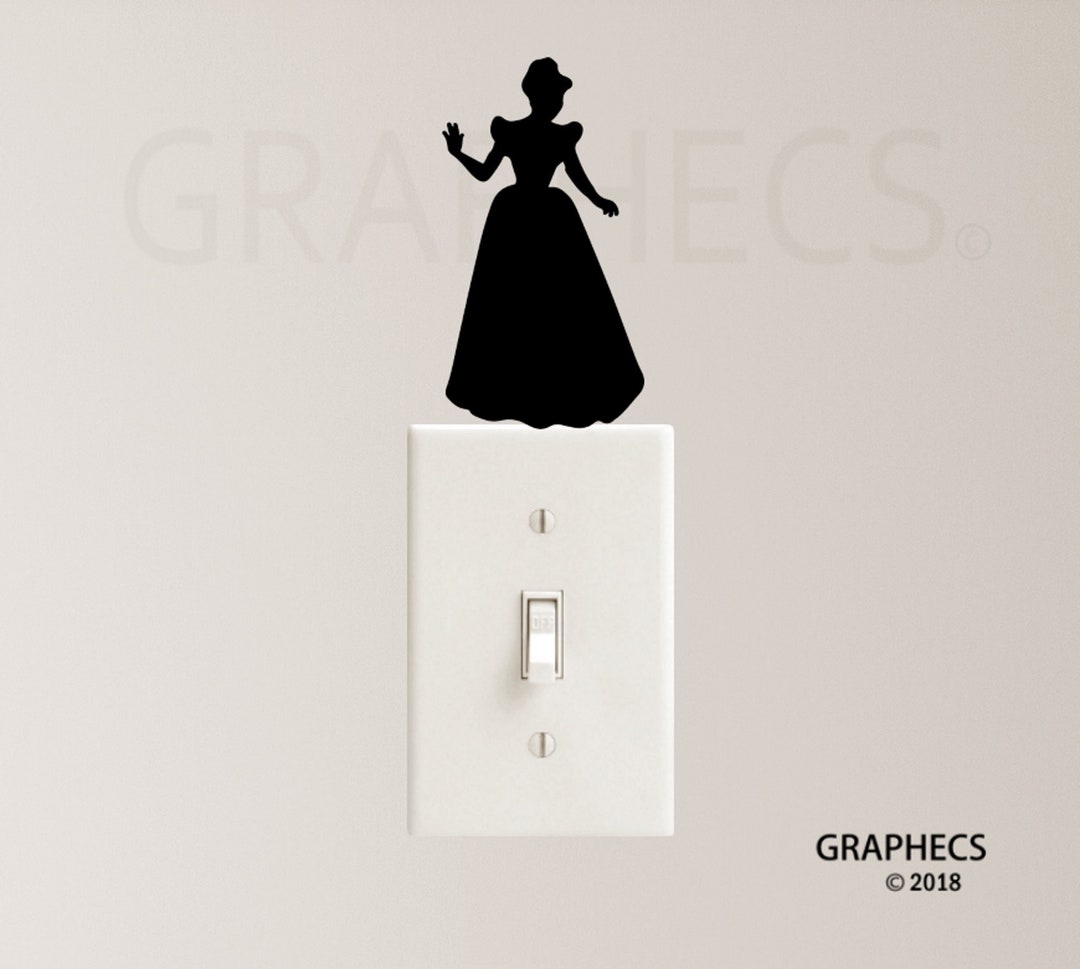 Princess Decal Fantasy Light Switch Vinyl Sticker - Etsy