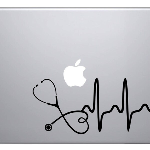 Stethoscope Decal - Etsy