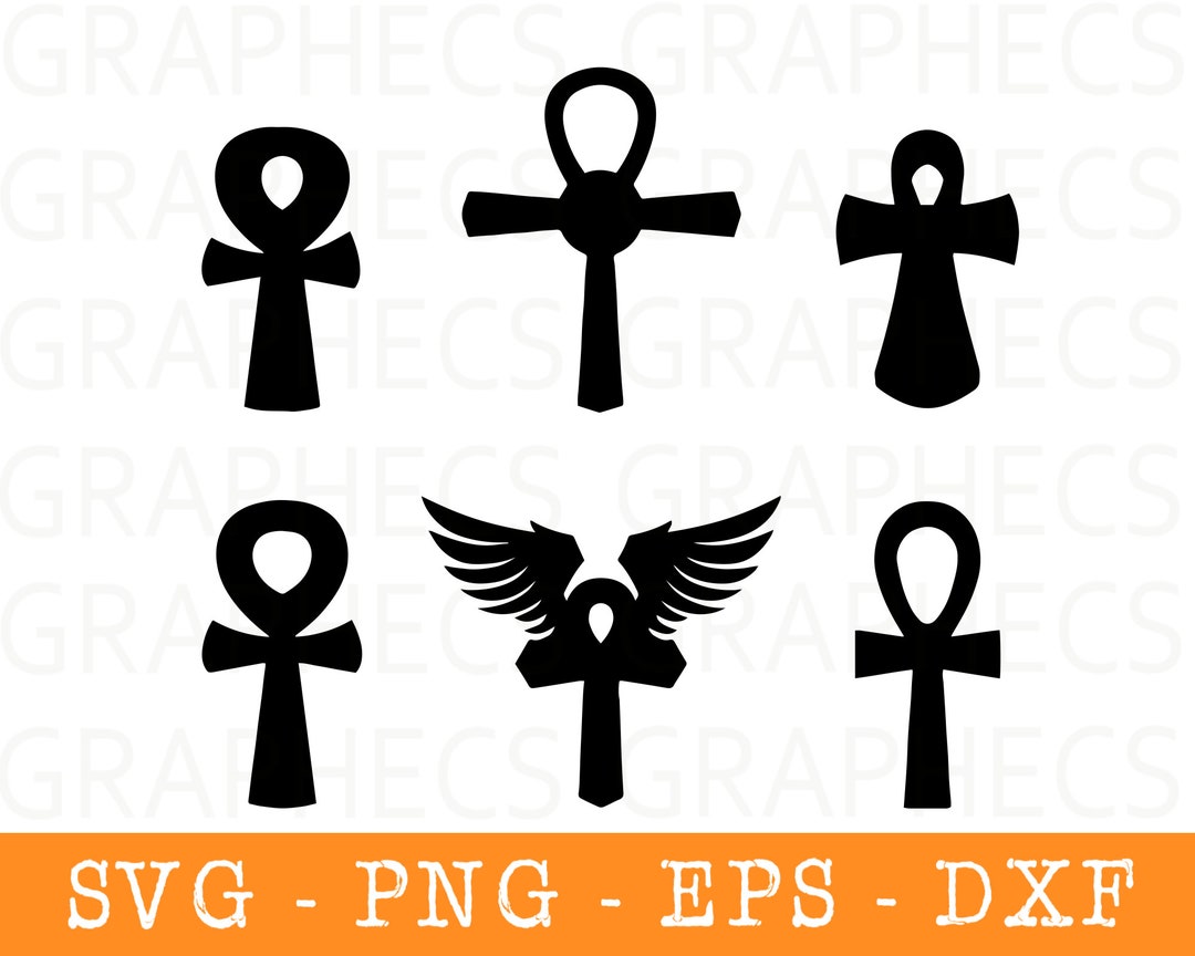 Ankh Symbol SVG, Egyptian Symbol SVG, Egypt Ankh, Eps, Png, Dxf for ...