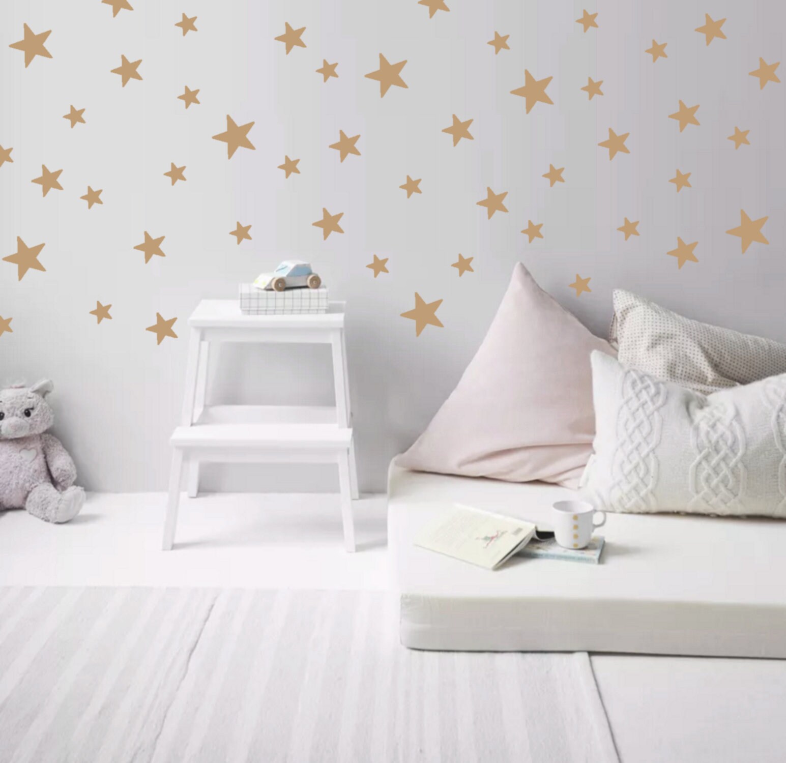 Star Wall Decals Peel and Stick Application Star Wall | Etsy