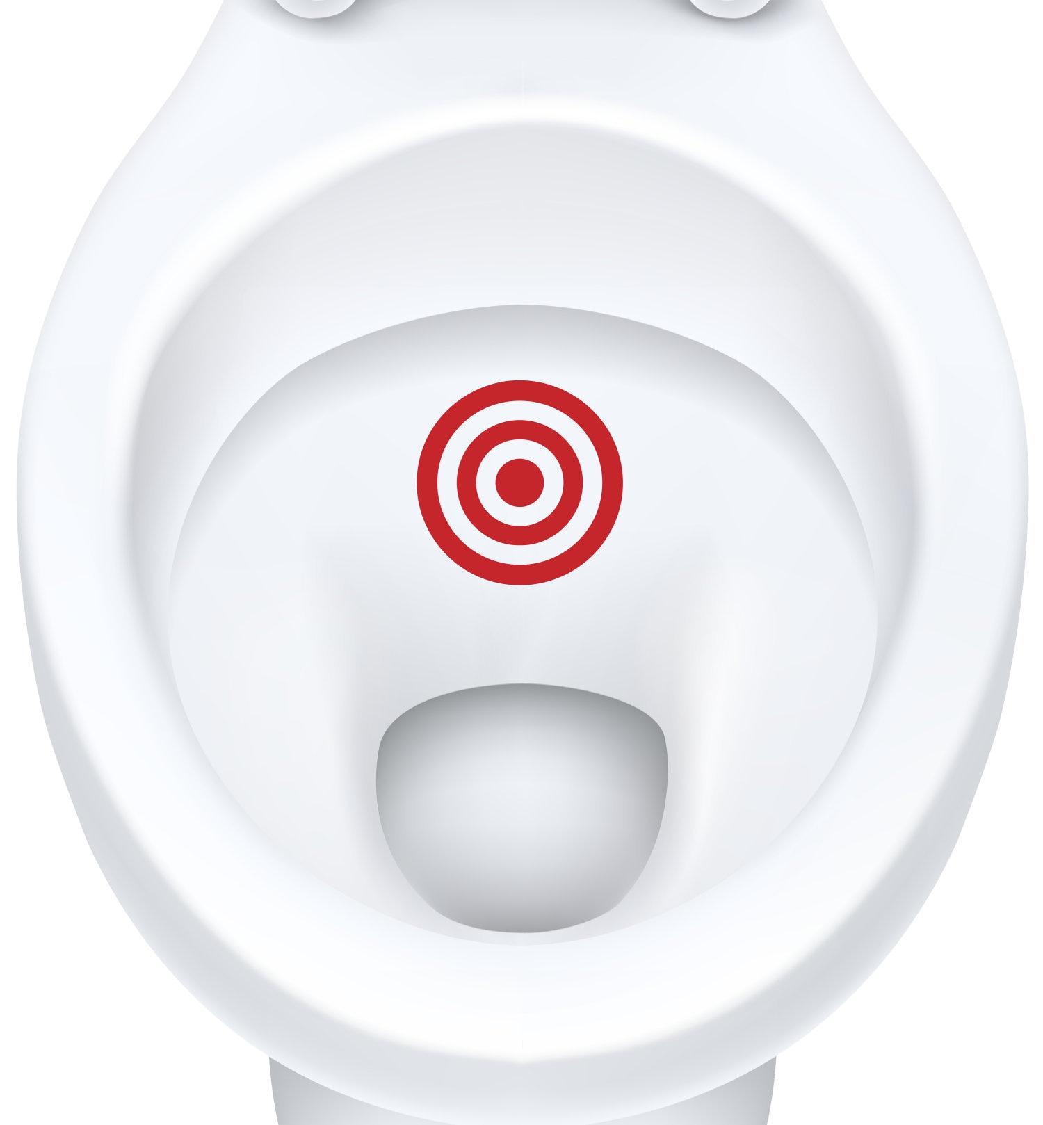 Toilet Target Aim Bullseye Potty Training Practice Vinyl Decal Sticker ...