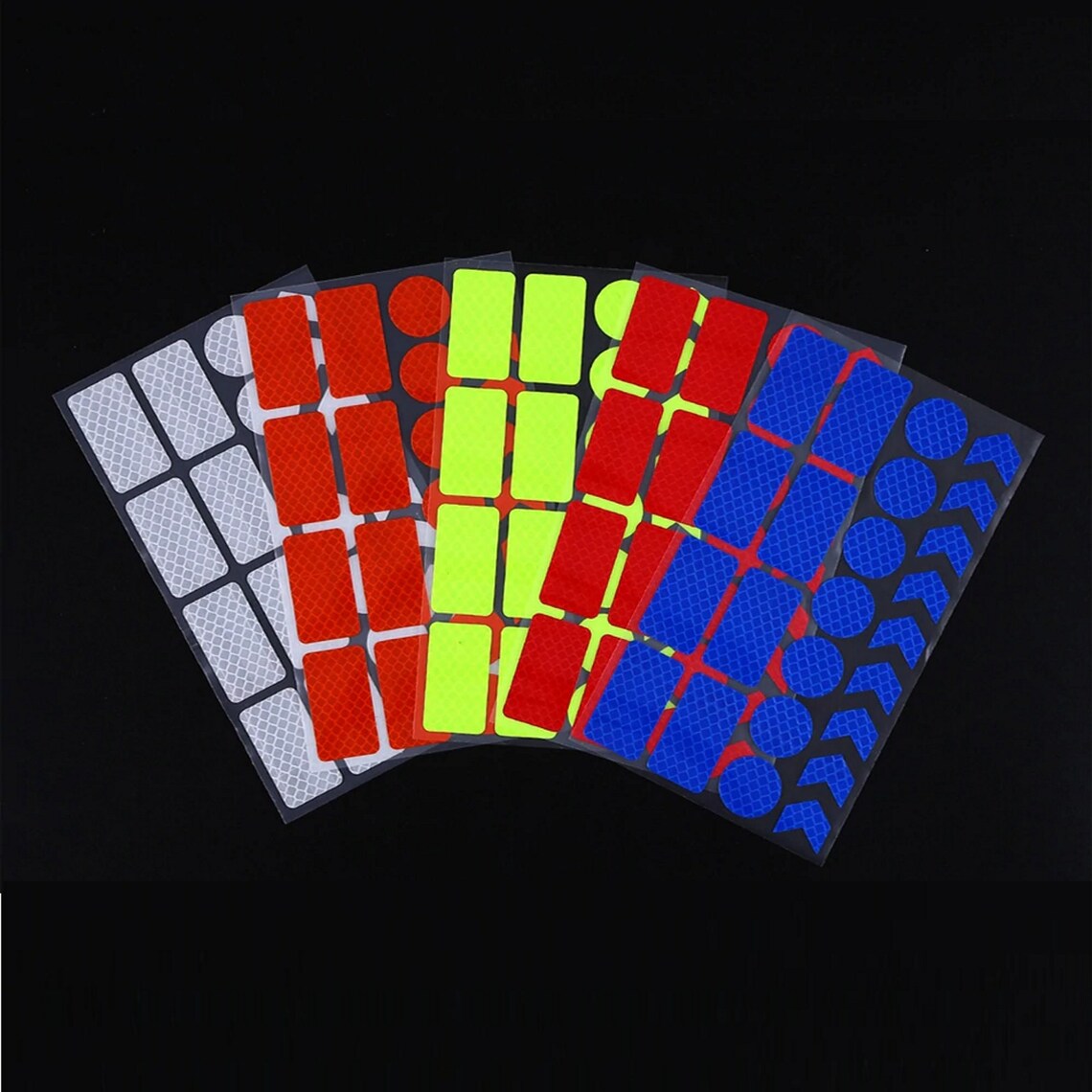 Reflective Sticker Decal Set 24pc Safety Stickers Reflective | Etsy