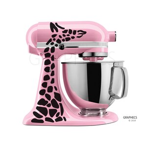Giraffe Decal for Kitchen Mixer Vinyl Decal Sticker Home Decor - Etsy