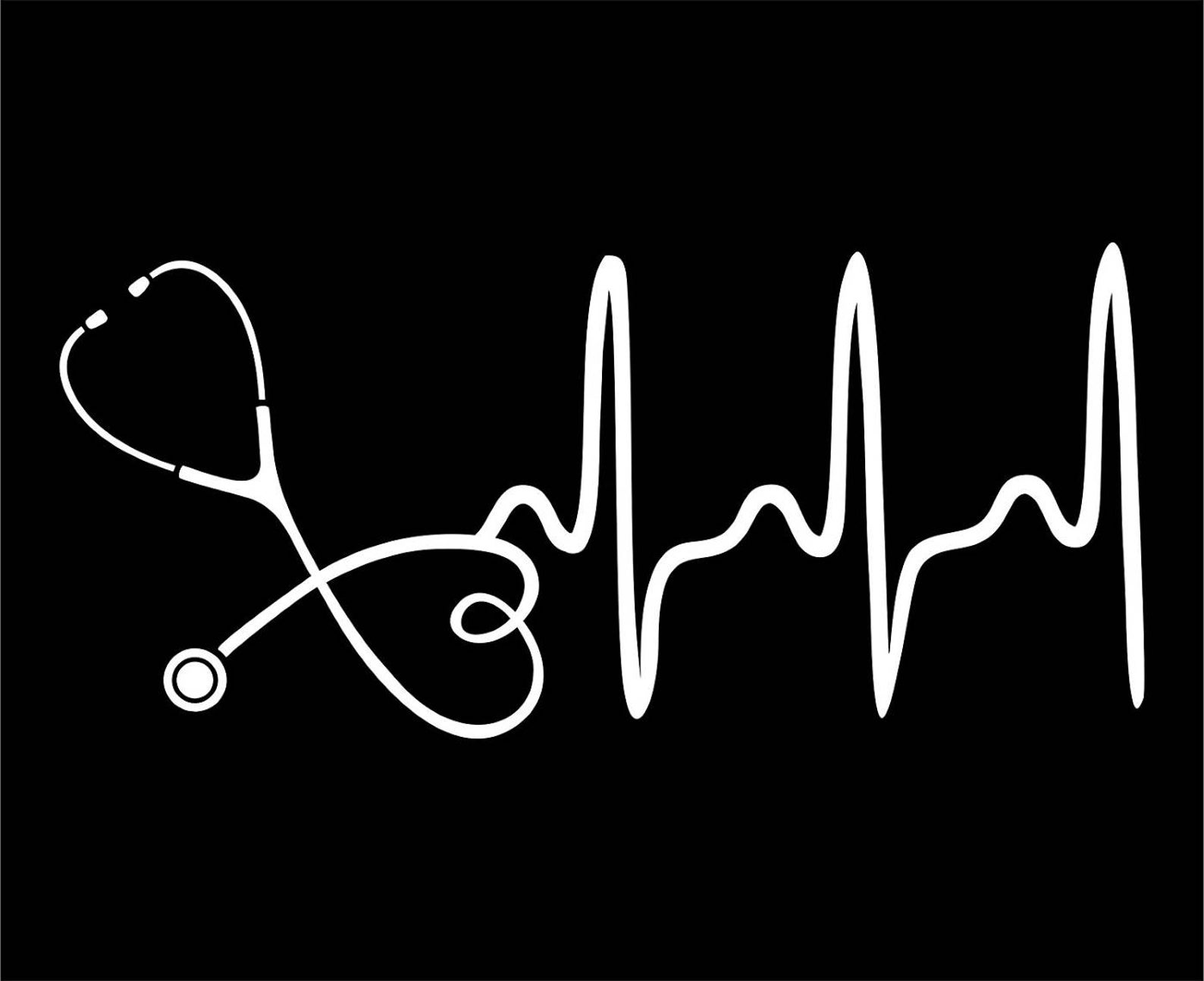 Stethoscope Decal Sticker Laptop Car Decor - Etsy