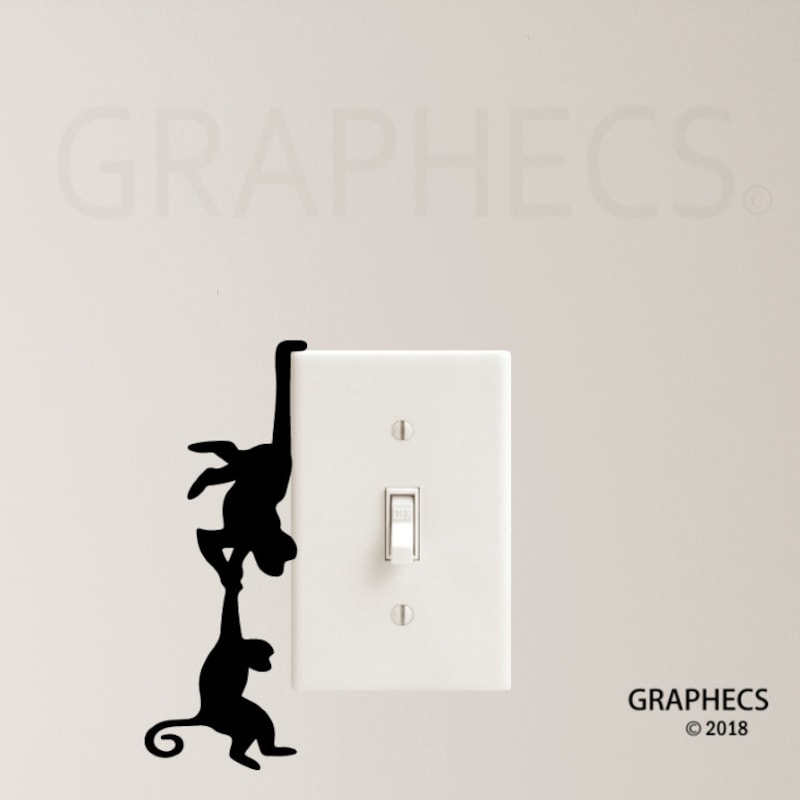 Chango de sticker - Etsy México