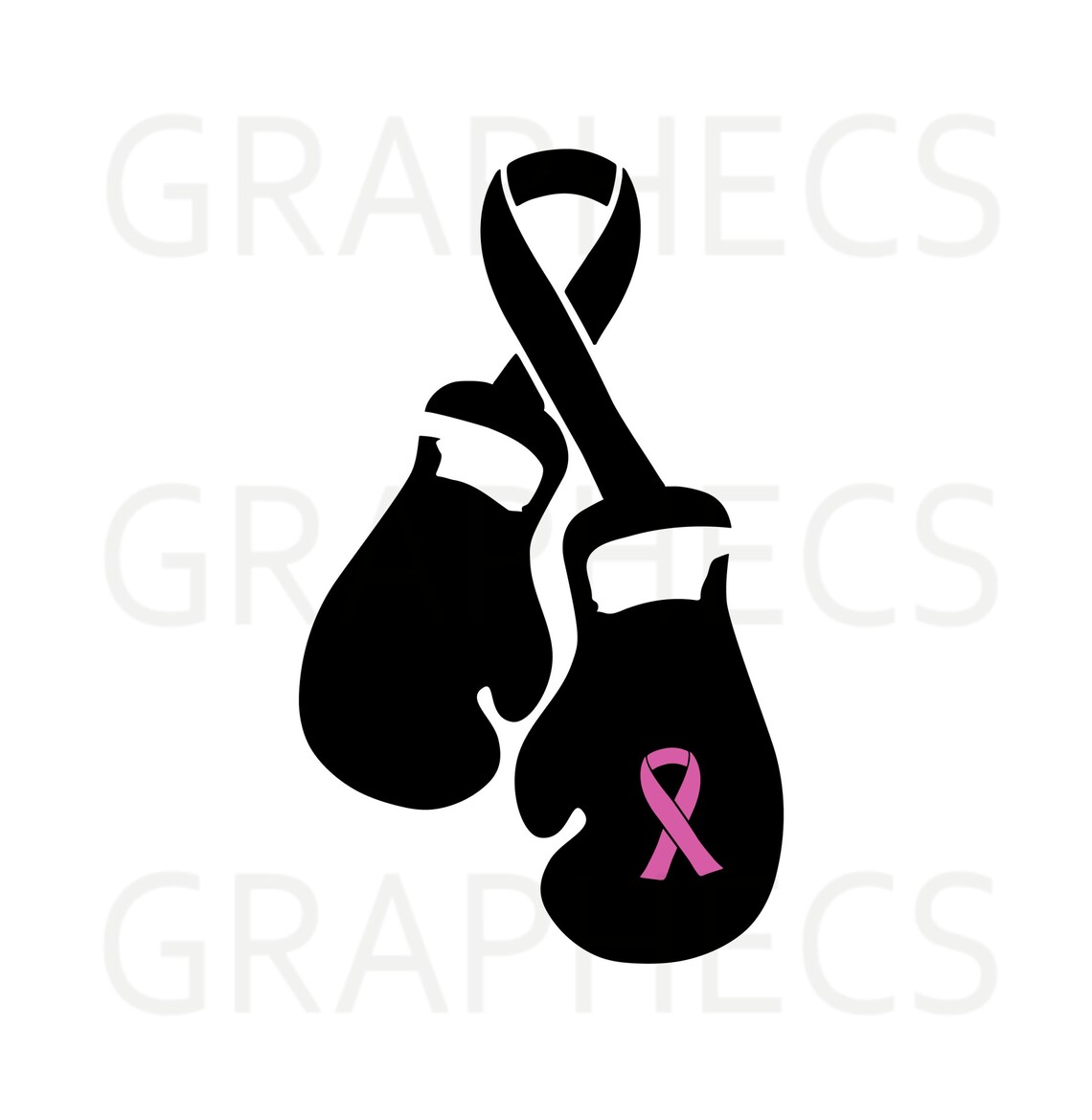 Cancer SVG, Awareness Ribbons SVG, Fight Cancer, Boxing, Pink, Ribbon ...
