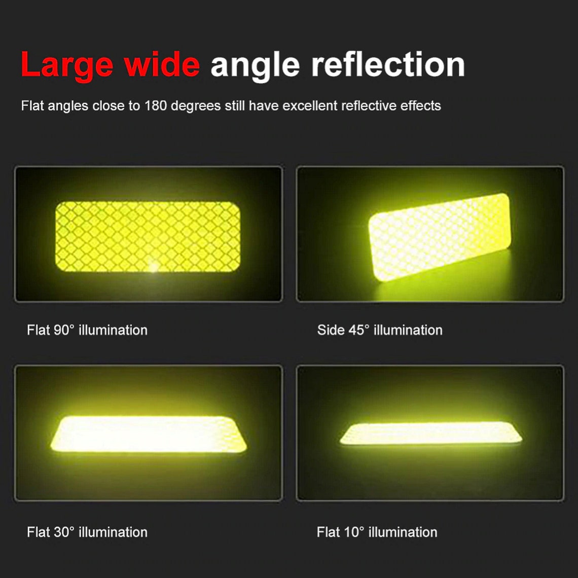 Reflective Sticker Decal Set 24pc Safety Stickers Reflective | Etsy