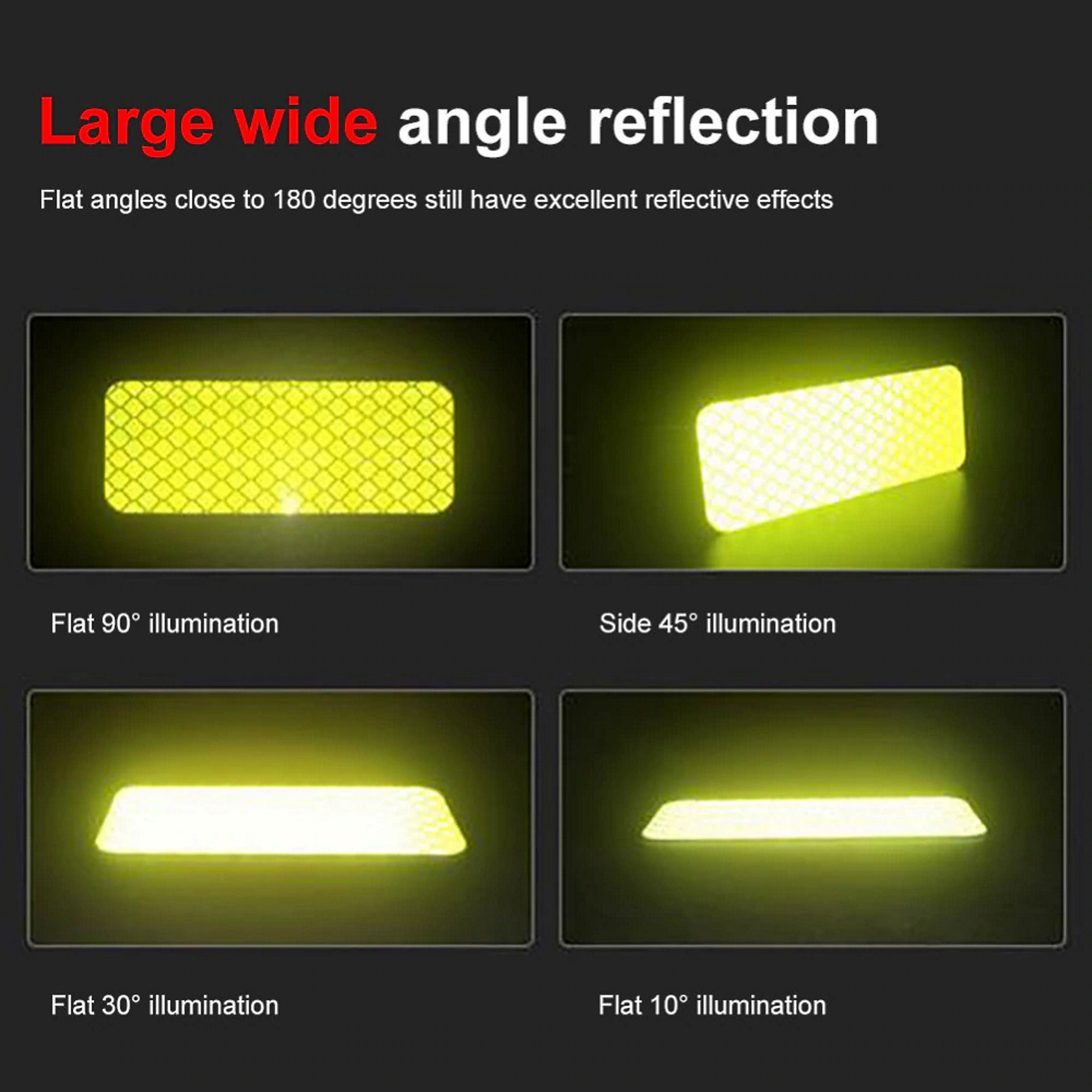 Reflective Sticker Decal Set 24pc Safety Stickers Reflective | Etsy