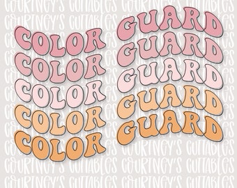 Color Guard Svg - Etsy