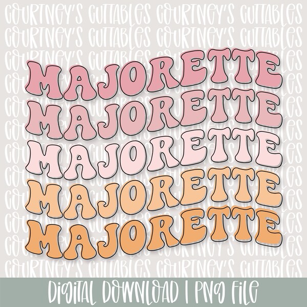 Majorette Svg - Etsy