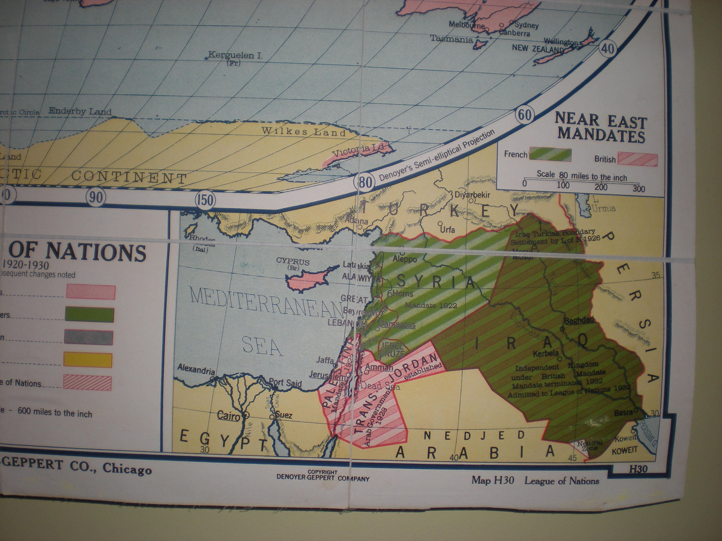 League Of Nations Map