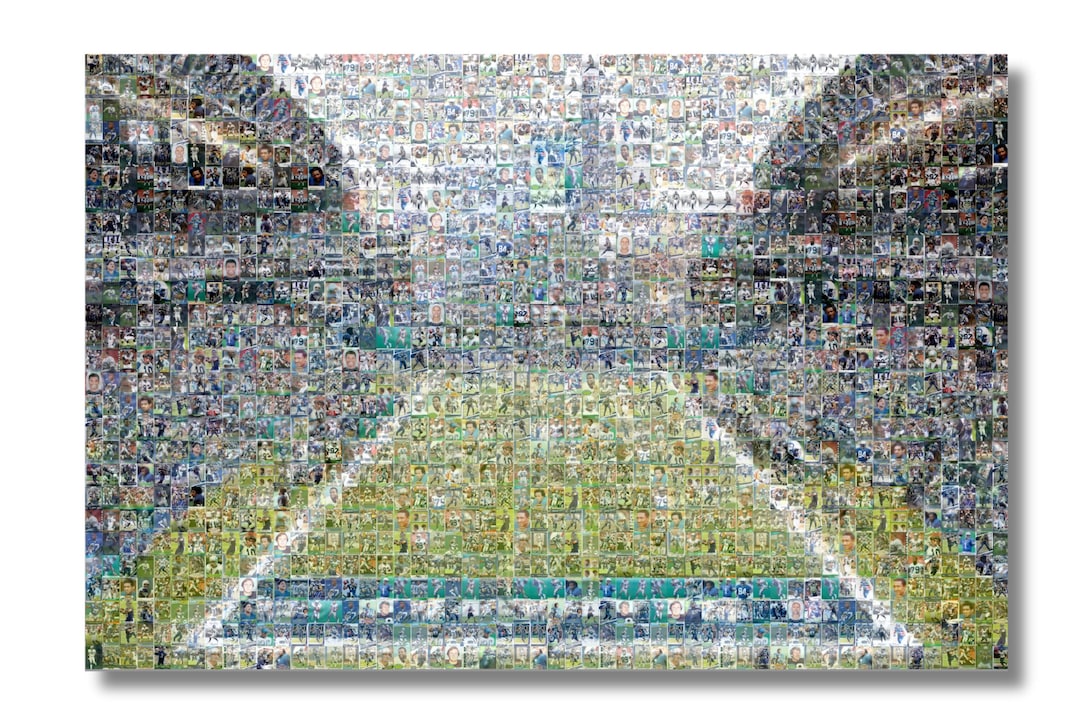 Seattle Stadium Mosaic Art Print: Centurylink Field Art From Player ...