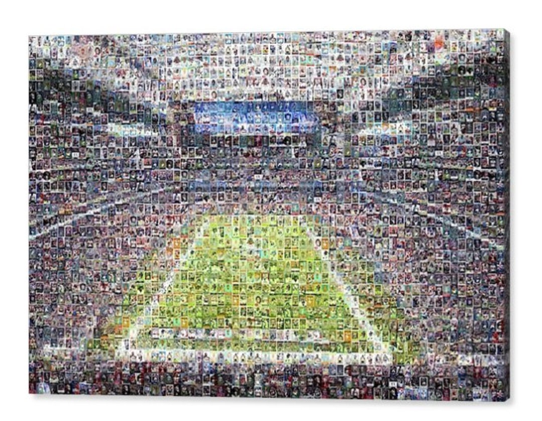 Houston Texans Mosaic Wall Art Print of NRG Stadium From 300+ Texans ...