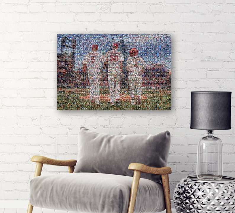 Albert Pujols, Adam Wainwright and Yadier Molina Mosaic Mosaic Wall Art ...