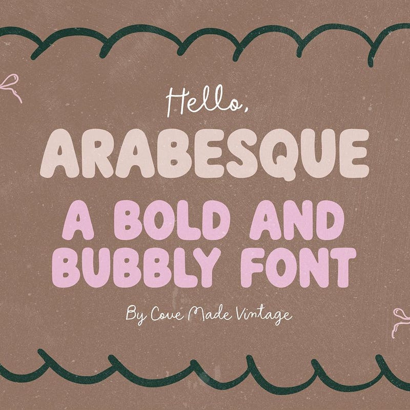White Fox Font - Etsy