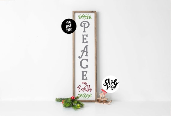 Peace Word Vertical