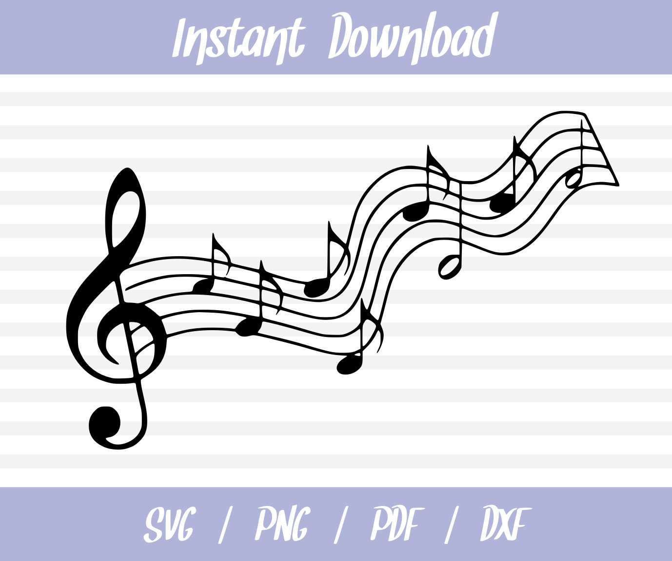 Music Notes SVG // Music PNG // Music Notes Cut File // Music Notes ...