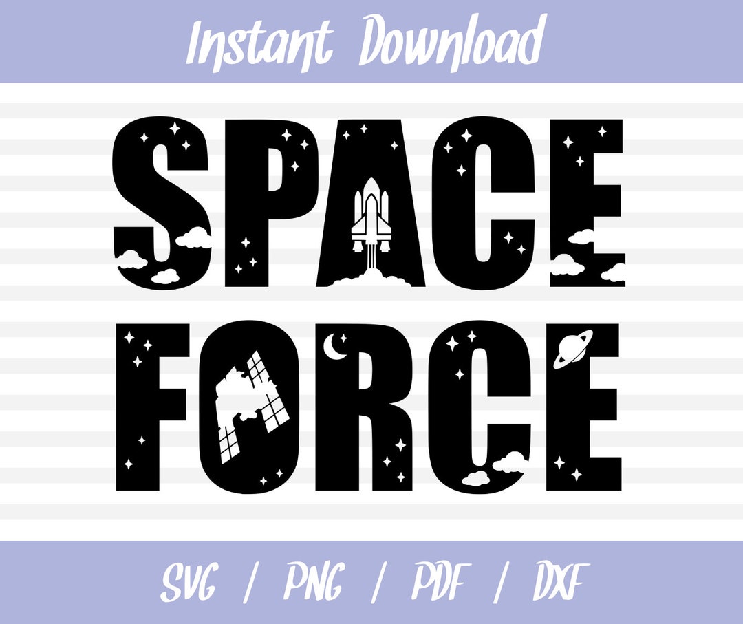 Space Force SVG // Space Force PNG // Military SVG - Etsy