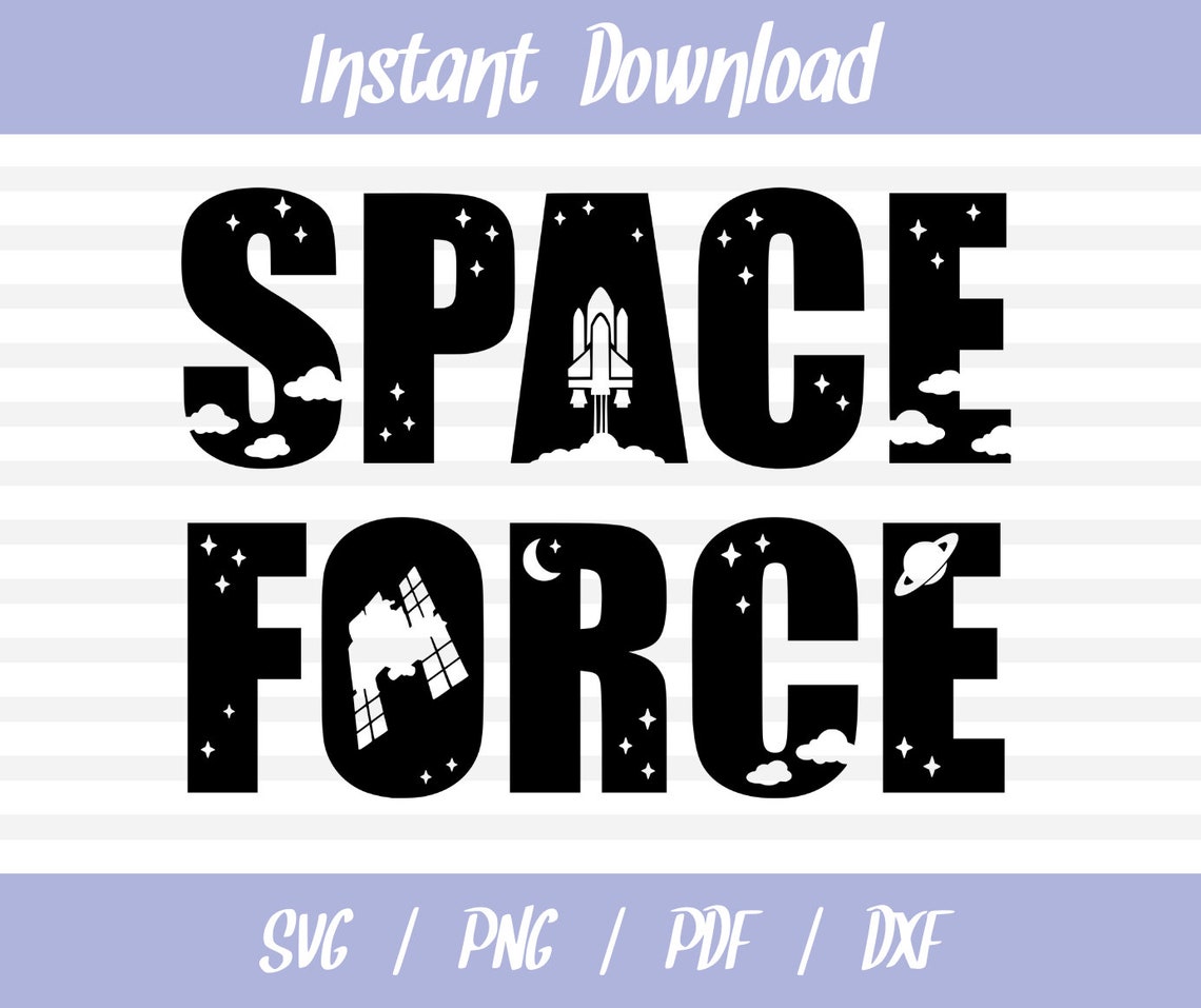 Space Force SVG // Space Force PNG // Military SVG - Etsy