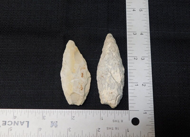 Guilford Type Chipped Stone Projectile Point Authentic | Etsy