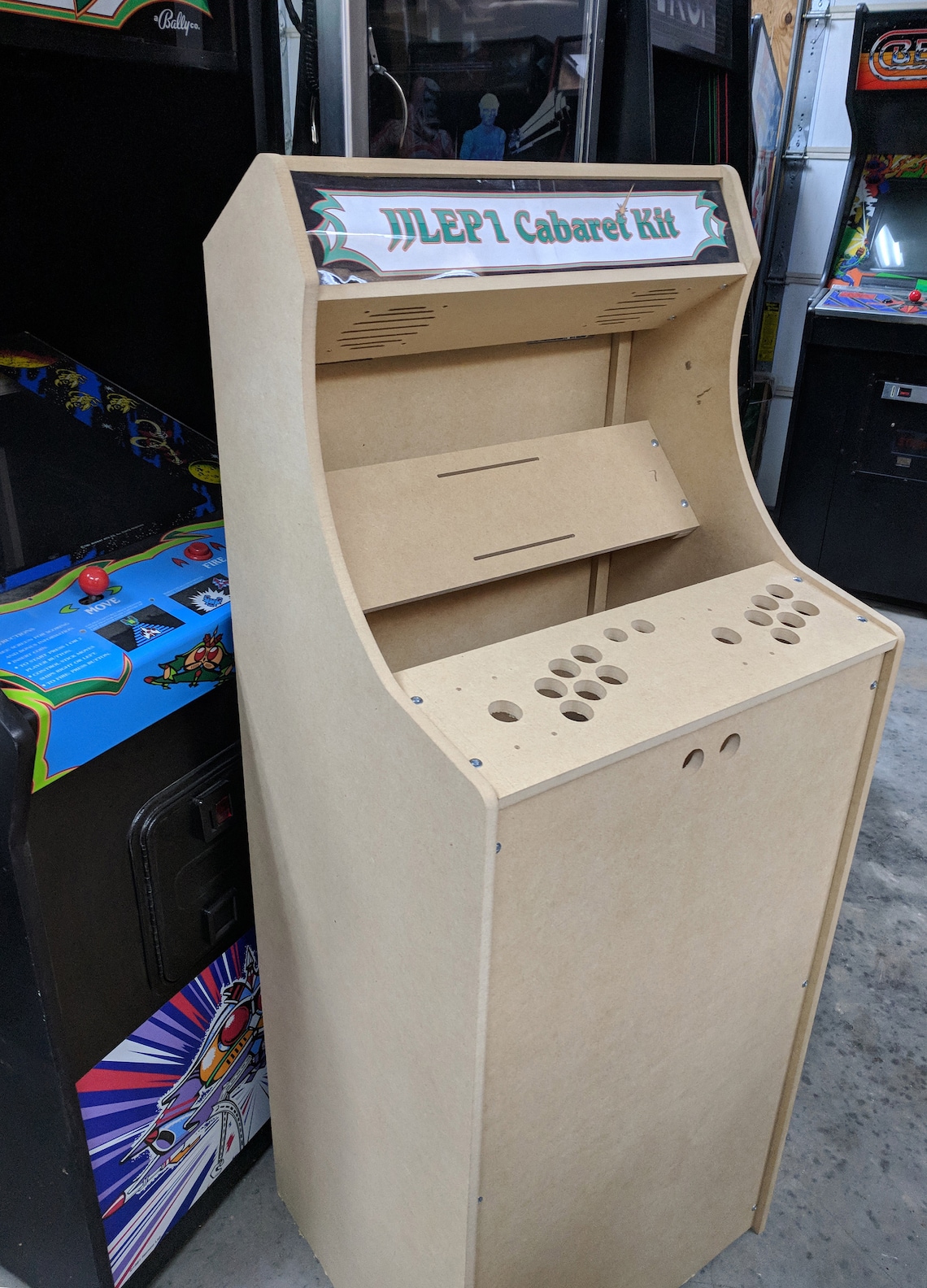 LVL23C 54 Tall 2 Player Cabaret Arcade Cabinet Kit W/ - Etsy