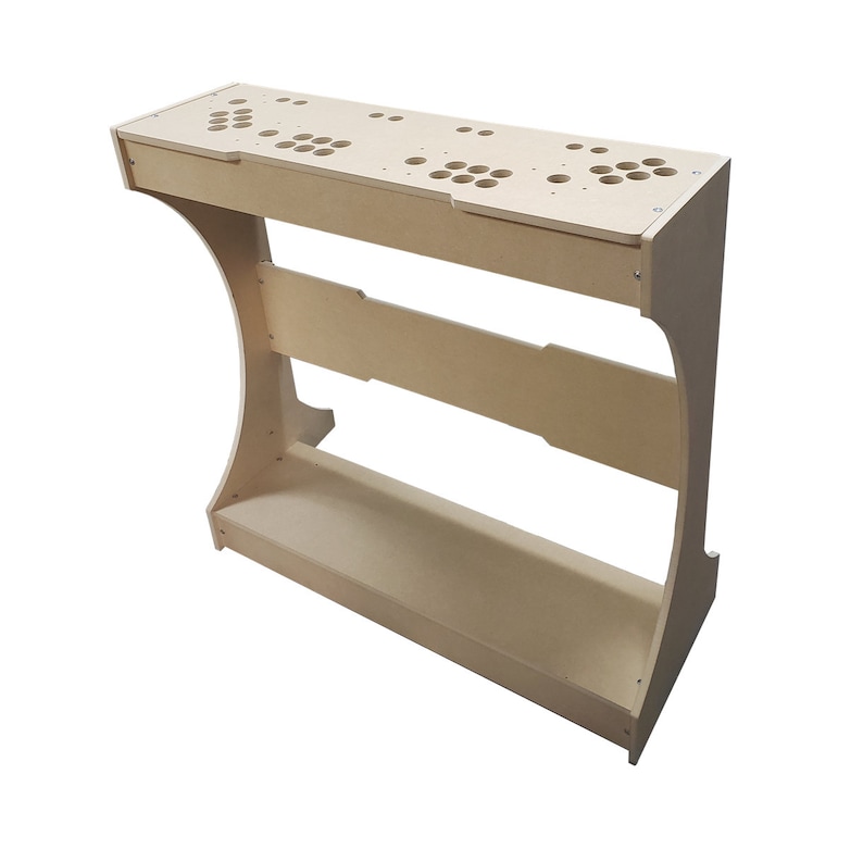 4PAP 4 Player Fight Stick Arcade Pedestal Kit DIY Kit Sanwa Flat Pack ...