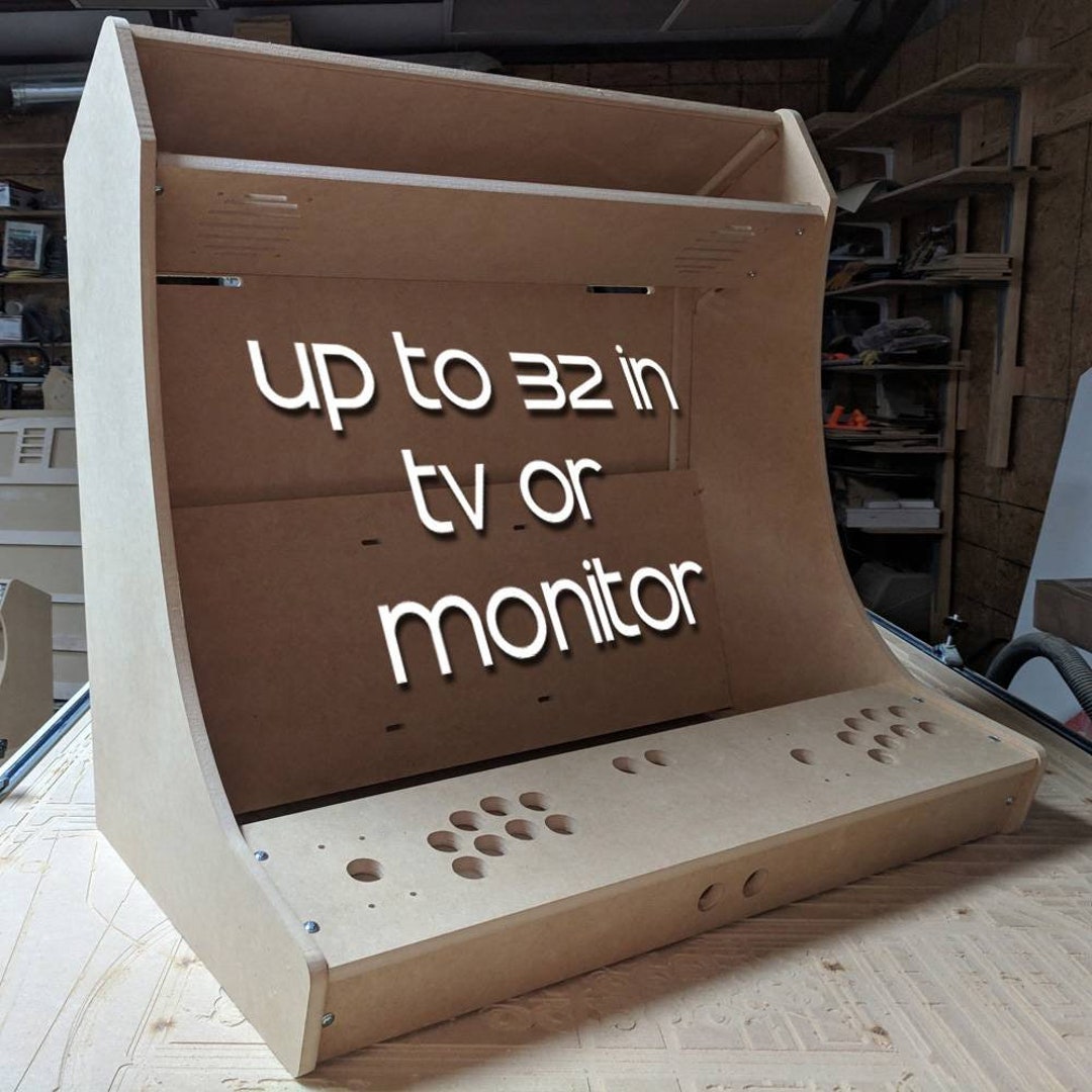 Arcade Cabinet Kit, up to a 32in Screen, LVL32, DIY Arcade Machine ...