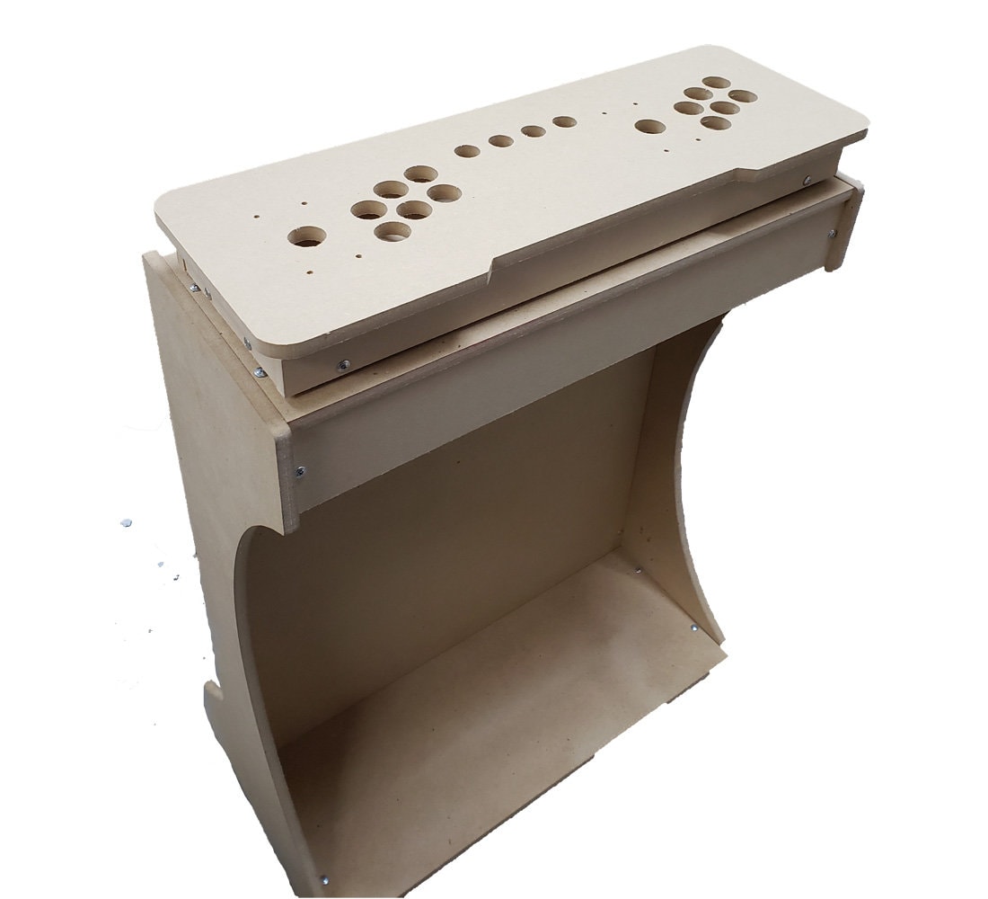 LVL2GO 2 Player Video Game Arcade Stick Kit Sanwa Style - Easy to ...