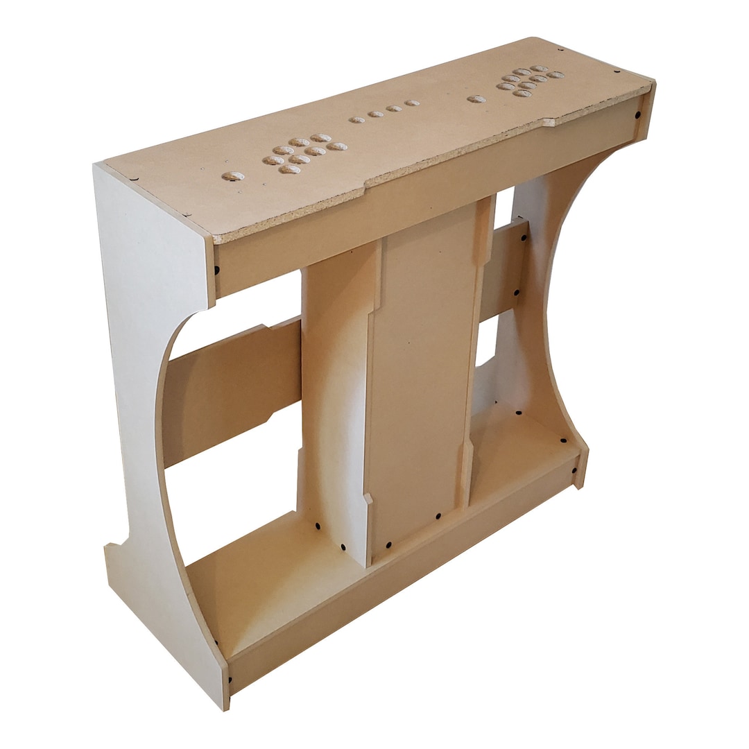 FSAP+ Deluxe Fight Stick Arcade Pedestal Kit DIY Kit Flat Pack Mdf Easy ...