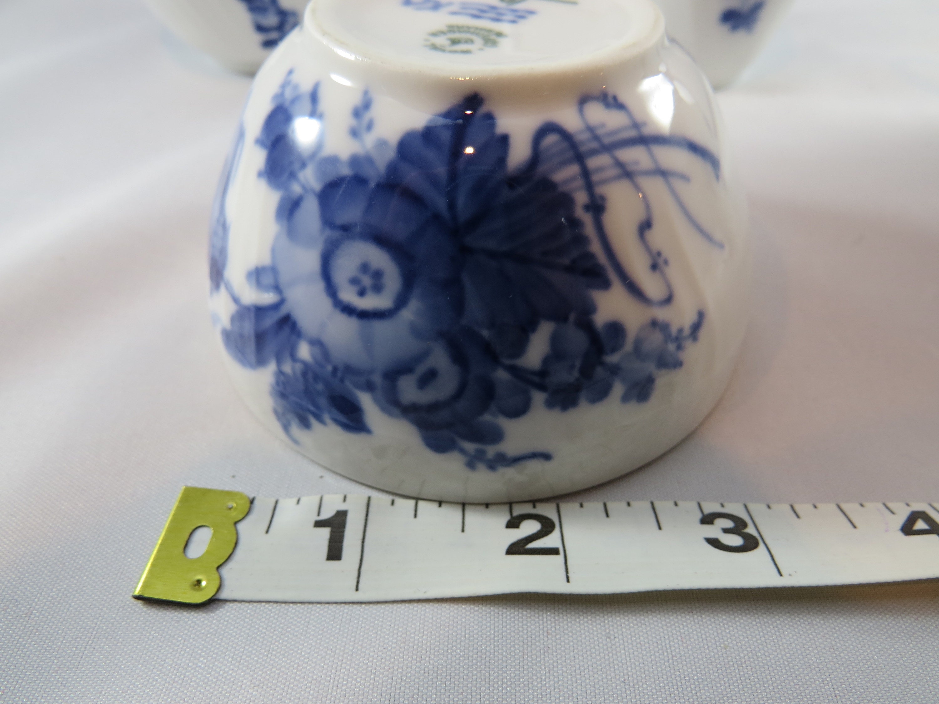 Royal Copenhagen Denmark porcelain tea 4 pieces set