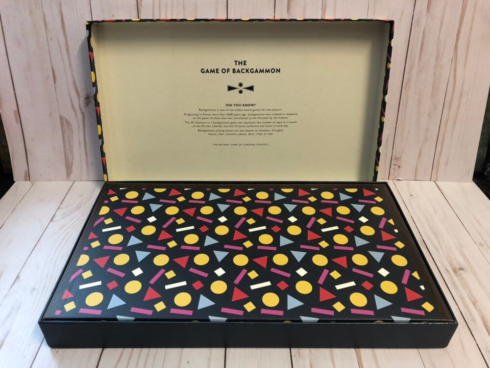 Backgammon Game, Folded Game Board, Game Gift, Gamer Gift, Gift for ...