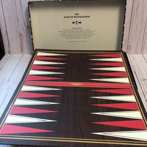 Backgammon Game, Folded Game Board, Game Gift, Gamer Gift, Gift for ...