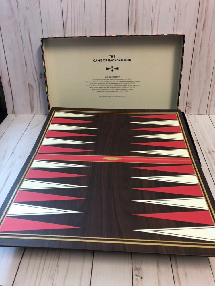 Backgammon Game, Folded Game Board, Game Gift, Gamer Gift, Gift for ...