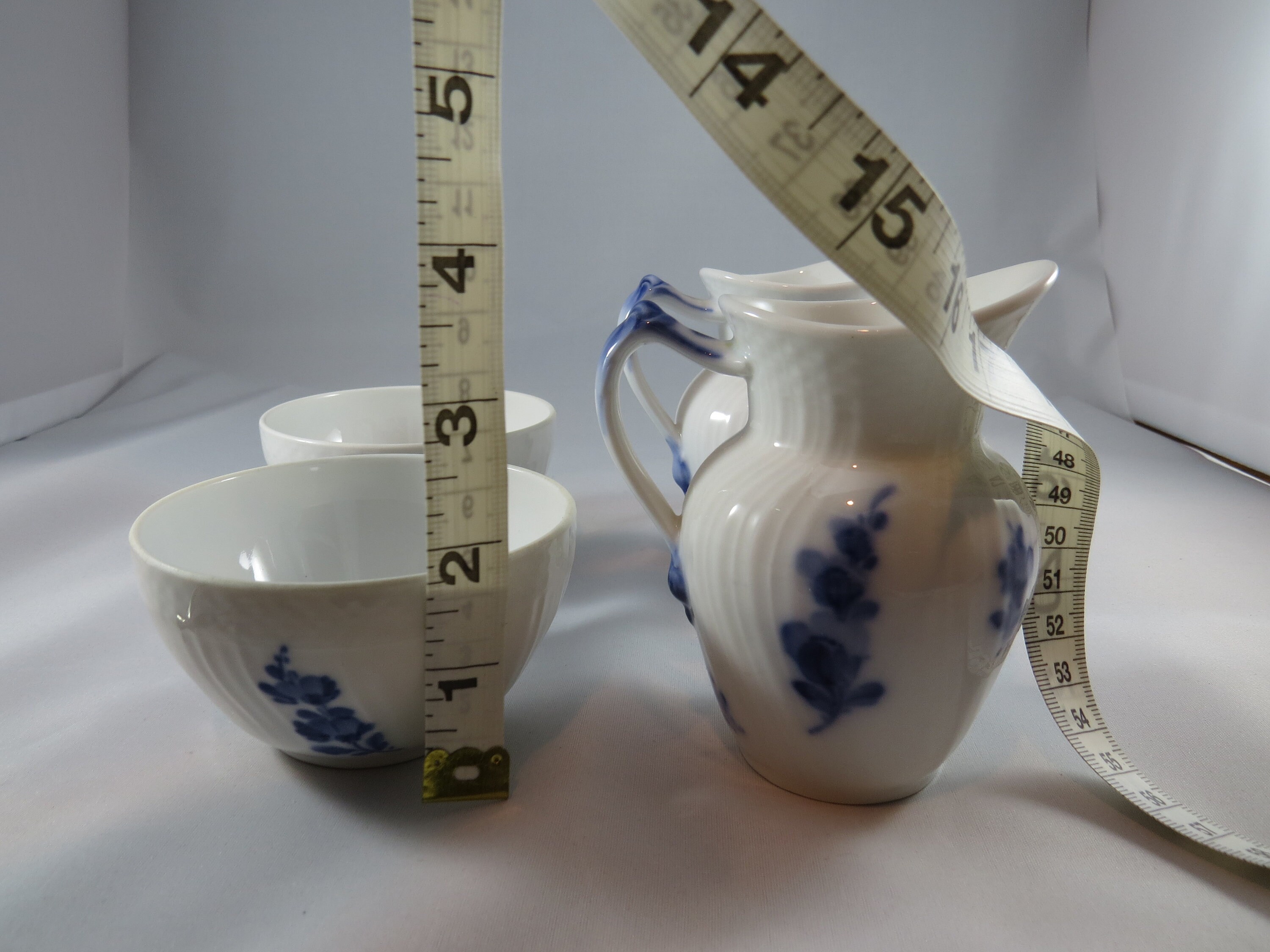 Royal Copenhagen Denmark porcelain tea 4 pieces set