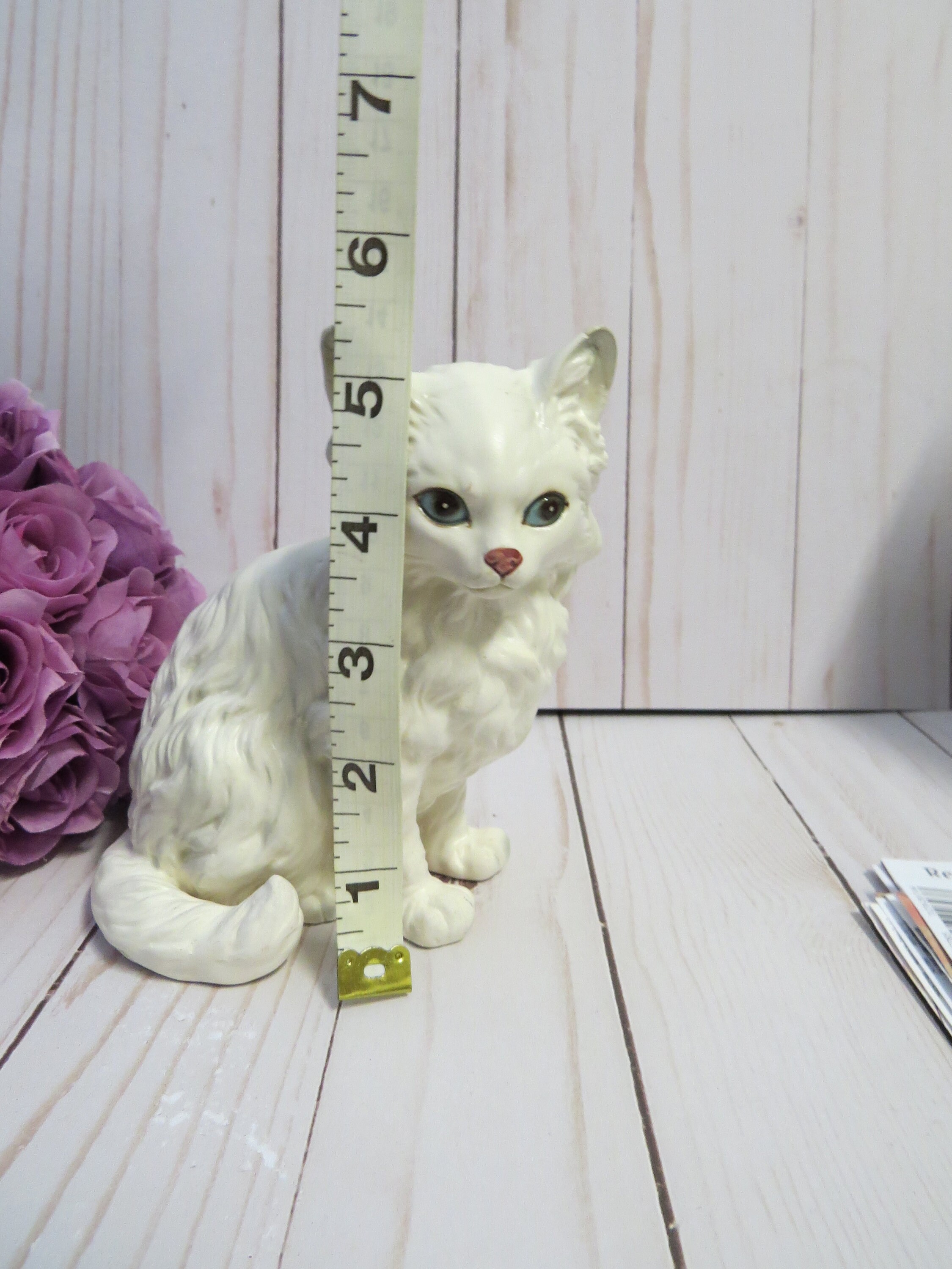 Collectible Porcelain Cat Figurine