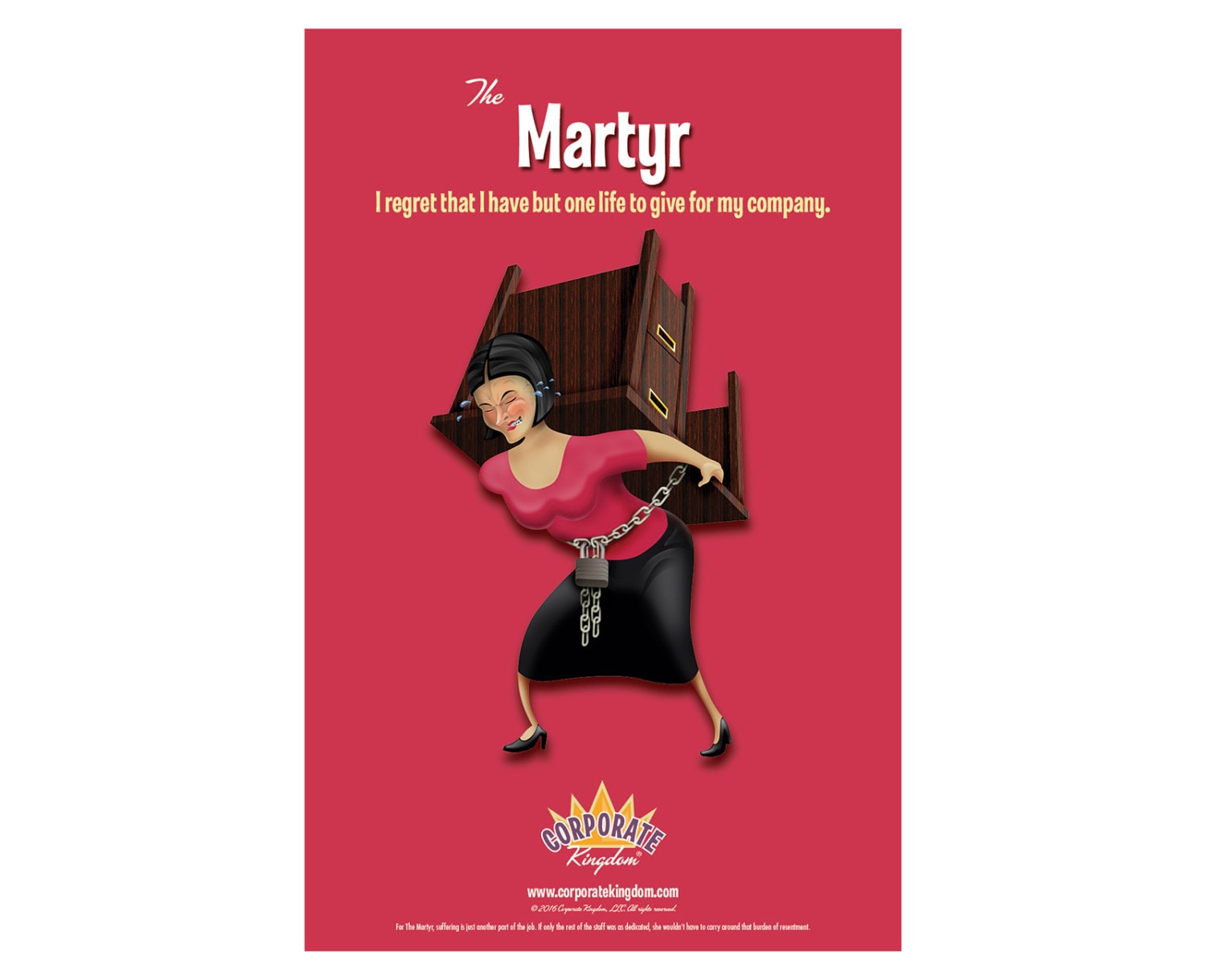 Martyr Poster by Corporate Kingdom® - Etsy