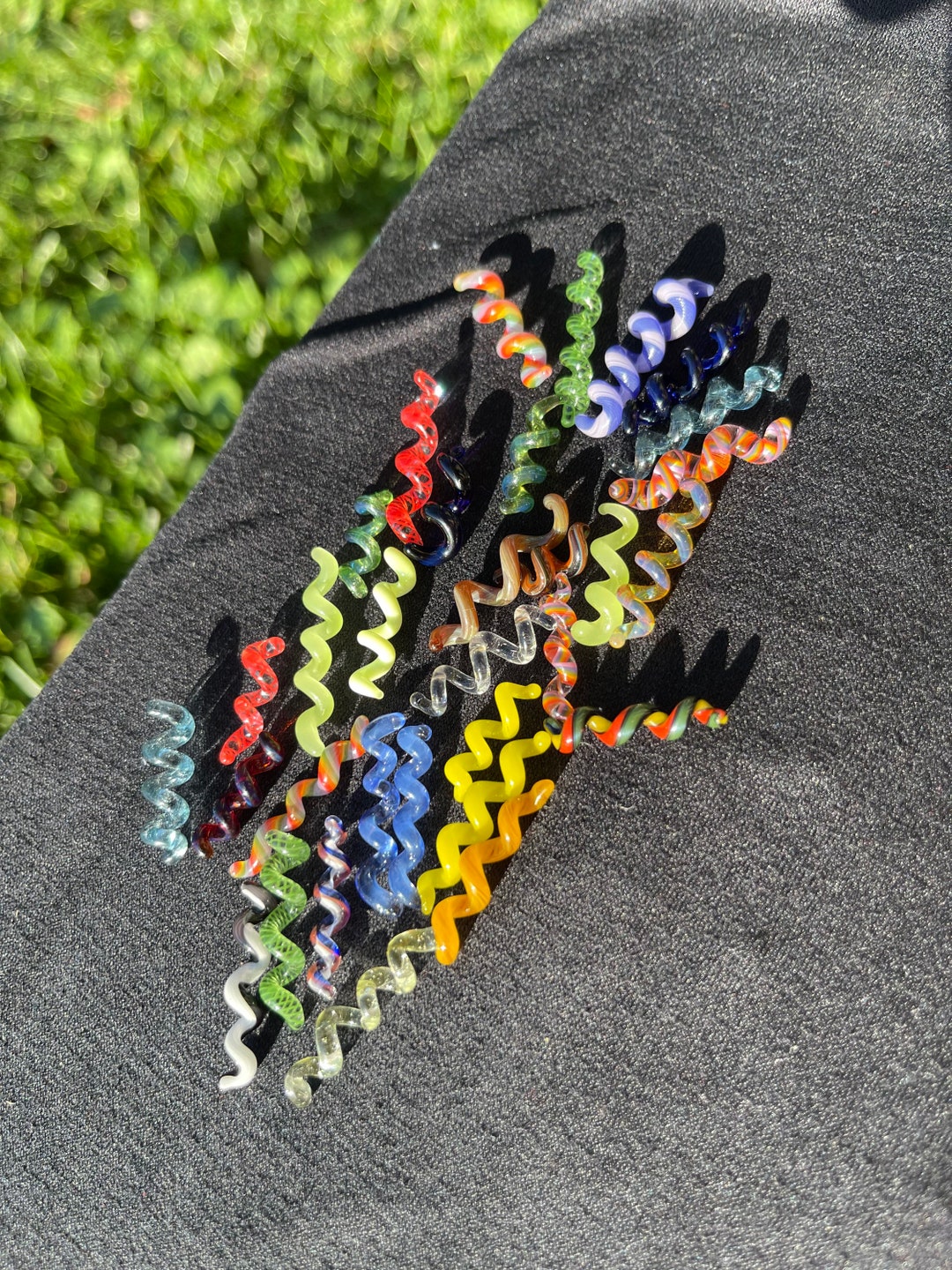 BBG Glass Twisters Assorted Colors - Etsy