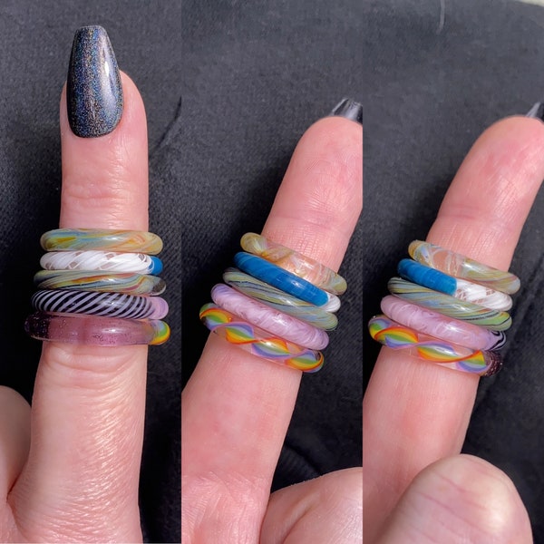 Glass Ring - Etsy