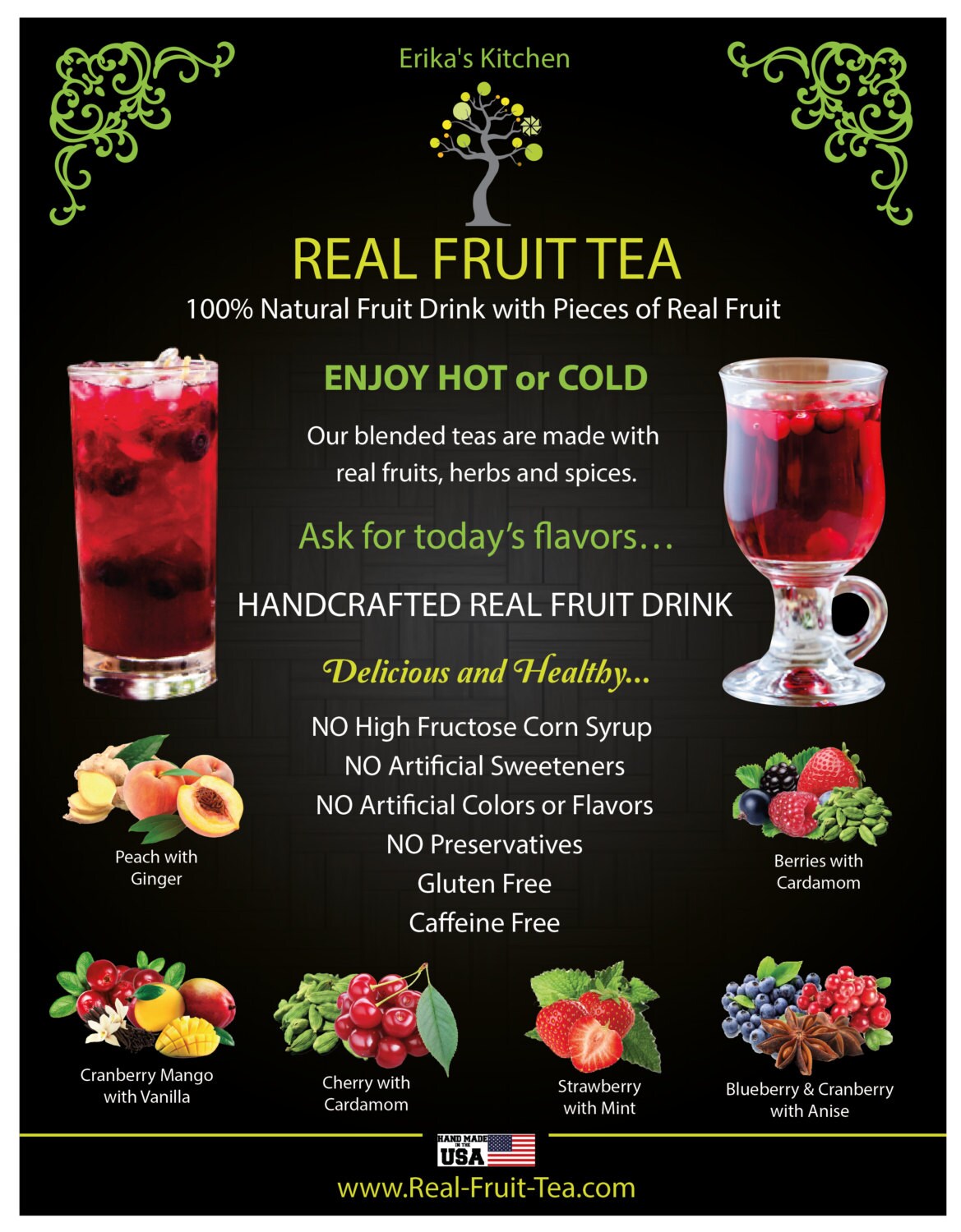 Gift Box Set of 3 Handmade Real Fruit Tea Makes up to 18 - Etsy