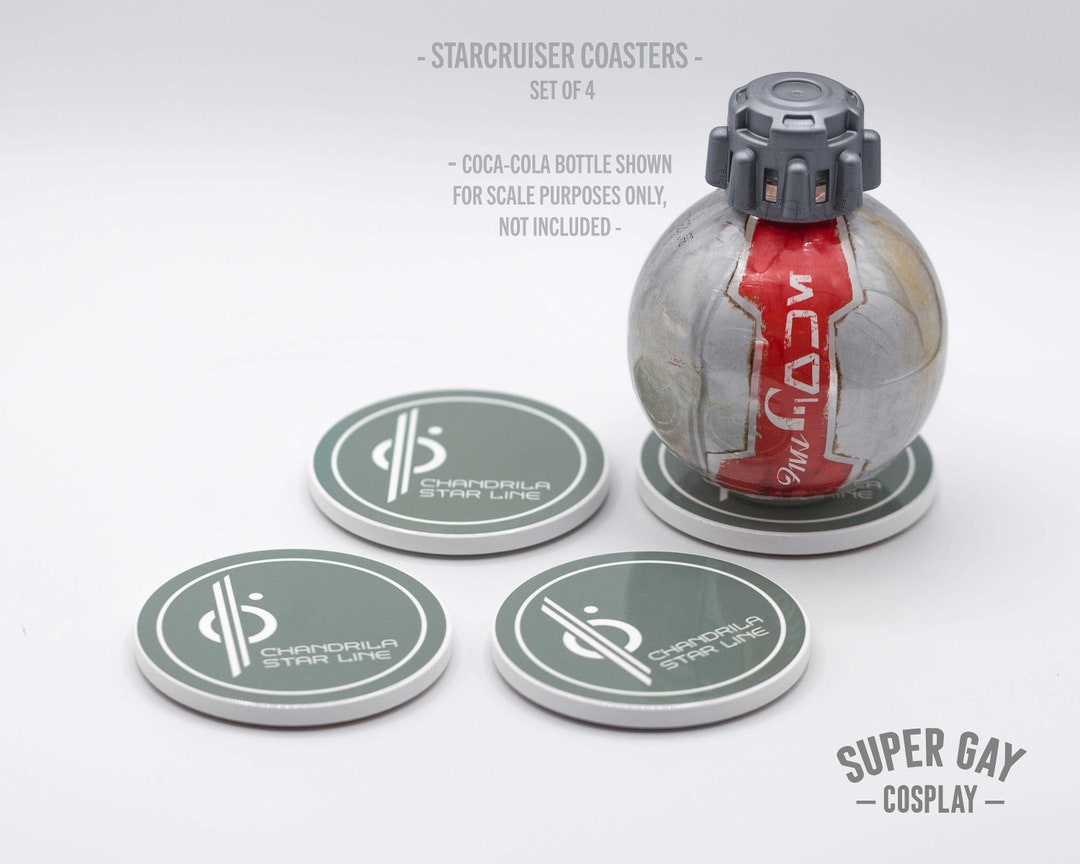 Starcruiser-inspired Star Wars Coaster Set - Etsy