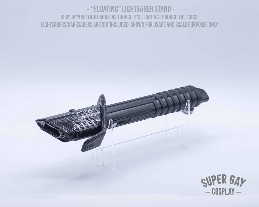 Clear Acrylic 'floating' Stand for Lightsabers - Etsy