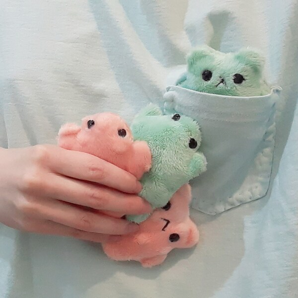 Tiny Stuffed Animal - Etsy
