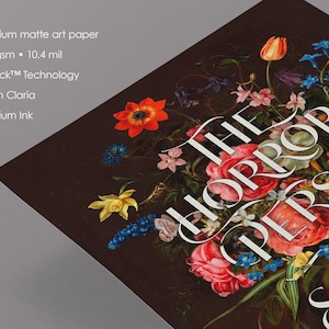 The Horrors Persist but so Do I - Altered Classic Art Print - Etsy